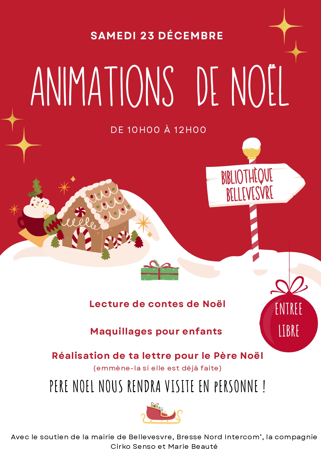 HoHoHo : Animations de Noël à la bibliothèque
