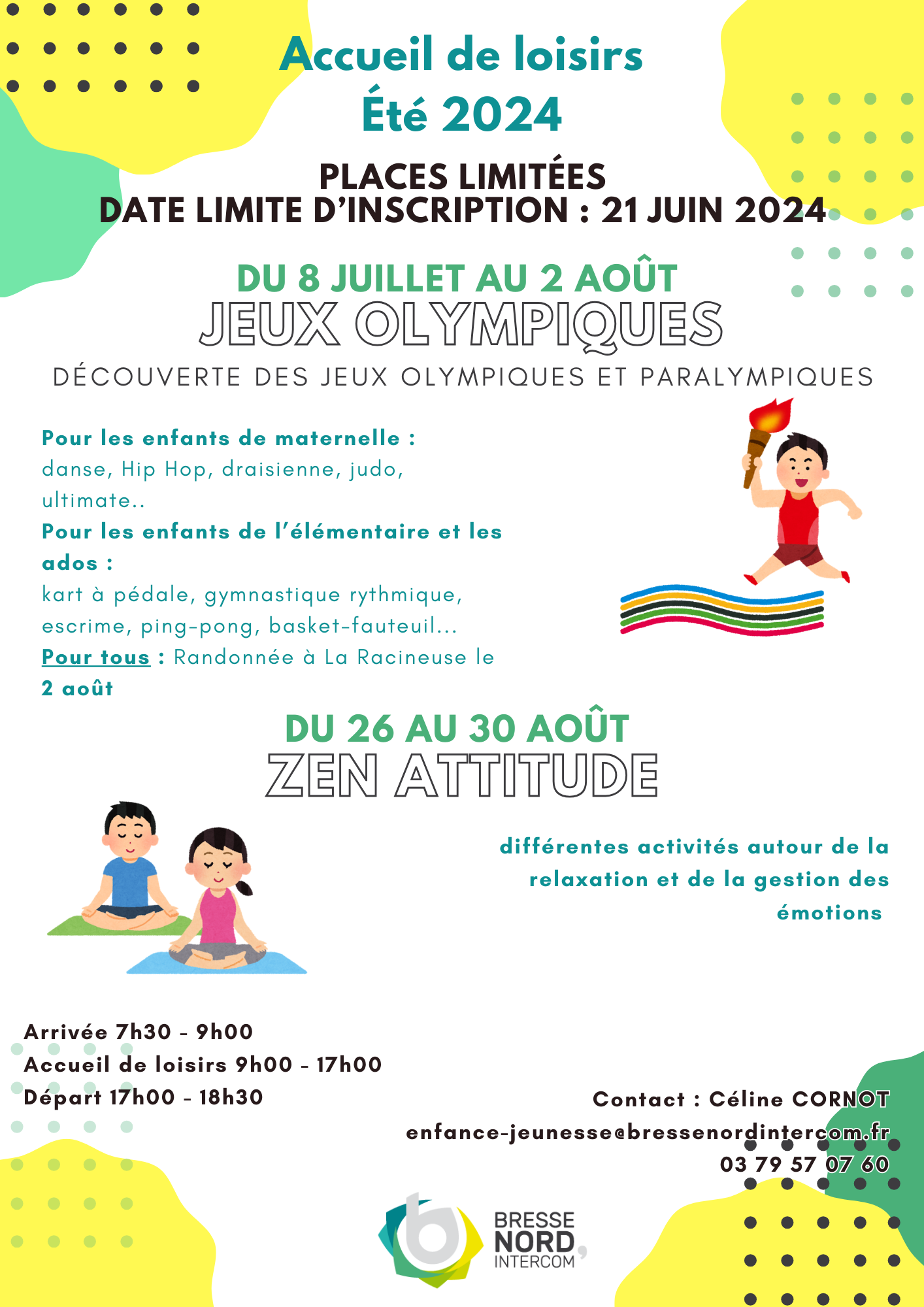 Accueil de loisirs été 2024